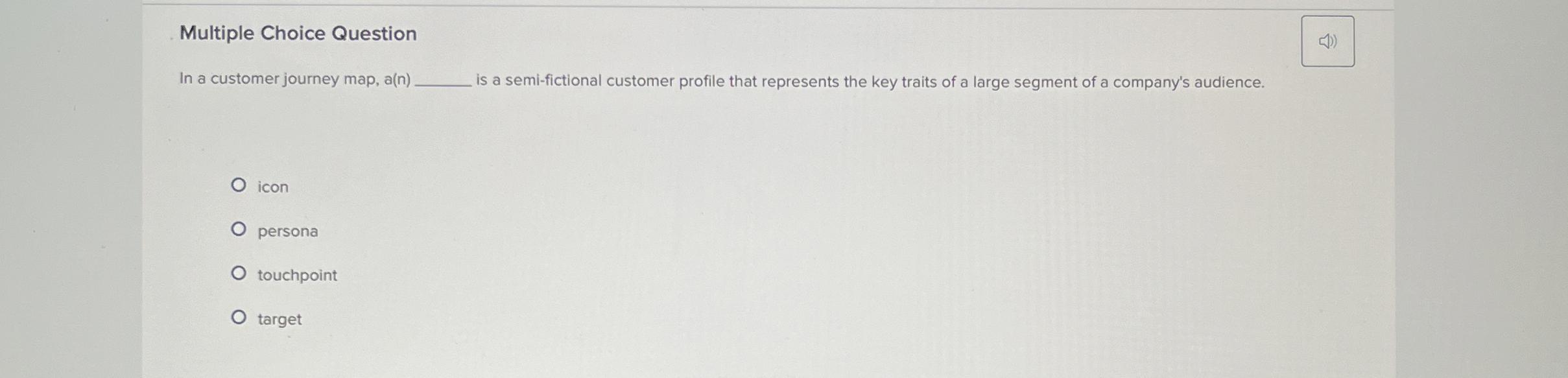 Solved Multiple Choice QuestionIn a customer journey map, | Chegg.com