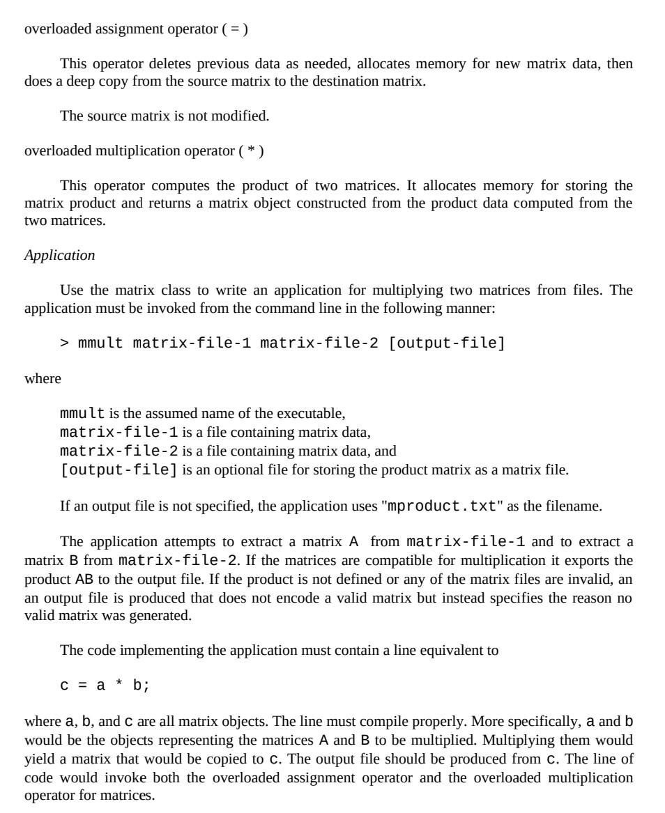 Please make c++ codes following the spec for the | Chegg.com