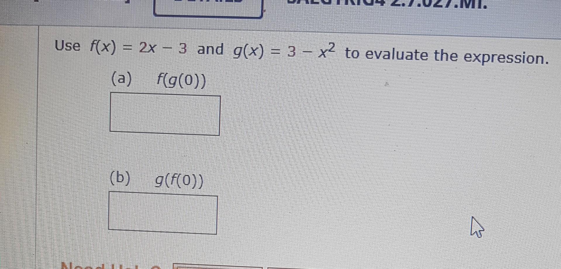 Solved A table of values for a linear function f is given. | Chegg.com