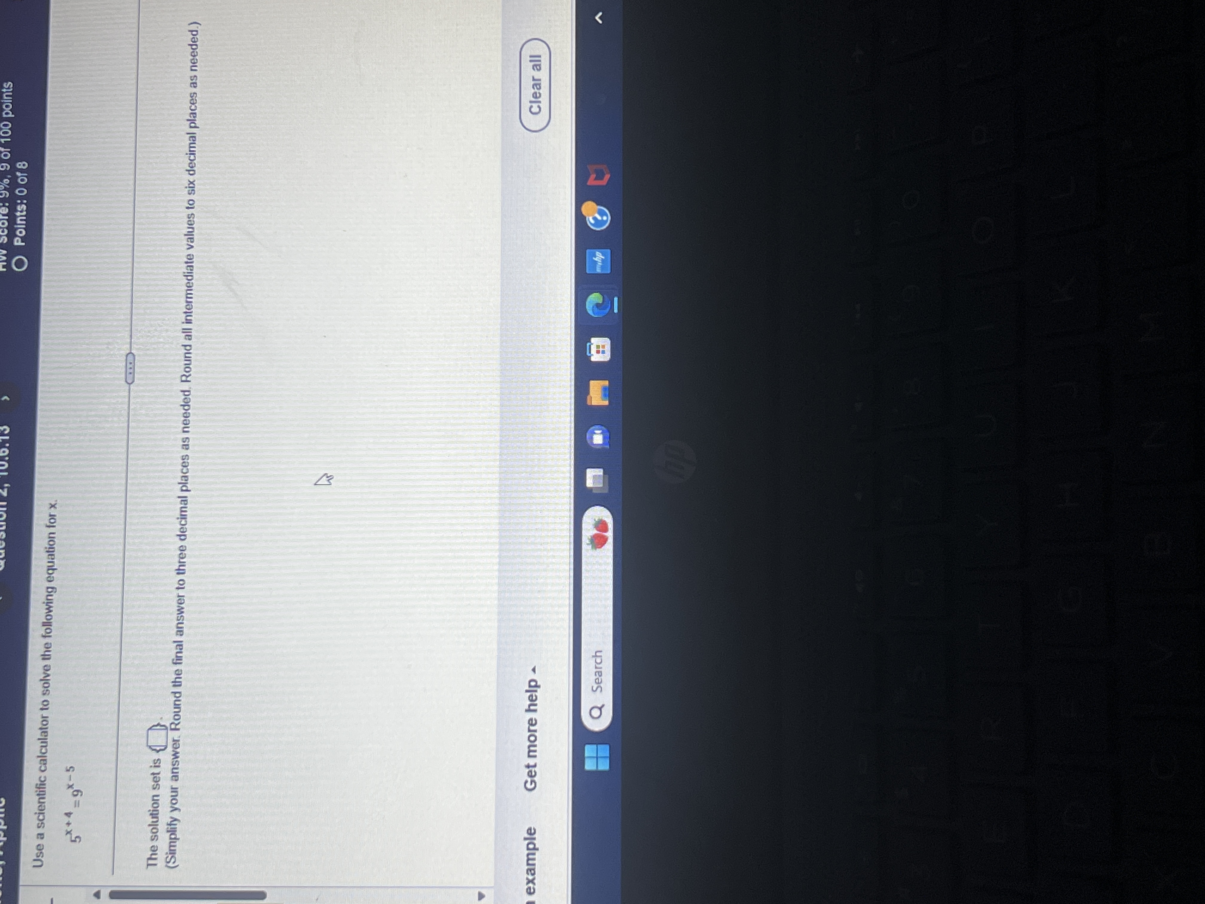 Solved Use a scientific calculator to solve the following | Chegg.com