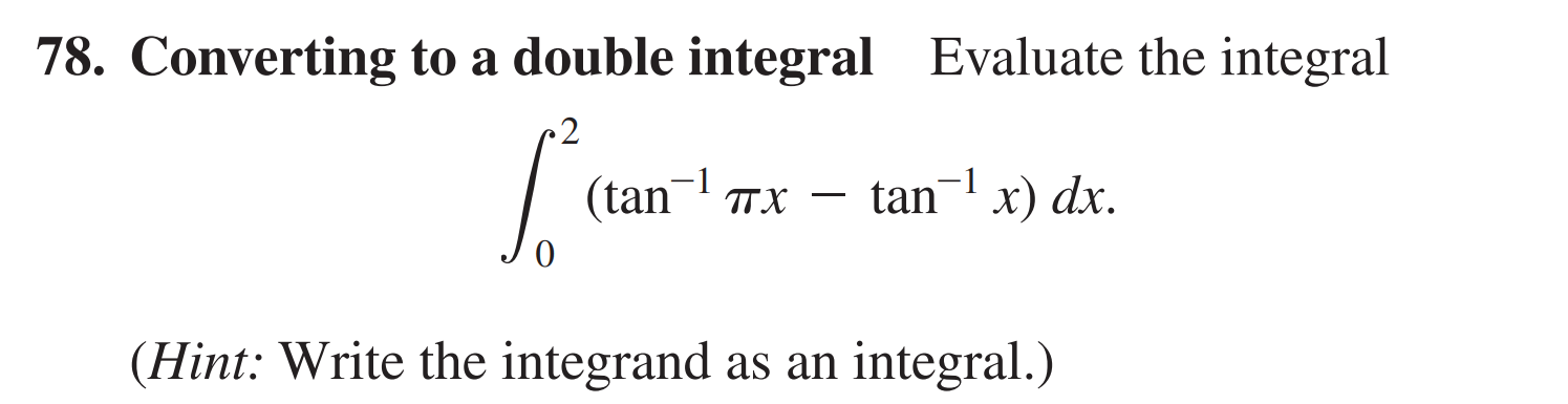 Solved Converting to a double integral Evaluate the | Chegg.com