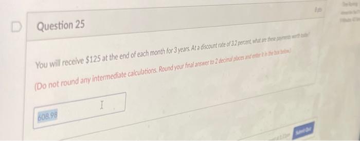 Solved Question 25 Question 25 | Chegg.com