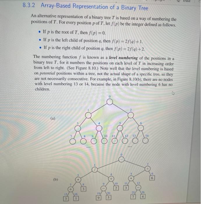 Solved R-8.15 Show how to use an Euler tour traversal to | Chegg.com