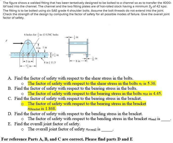 Solved The figure shows a welded fitting that has been | Chegg.com