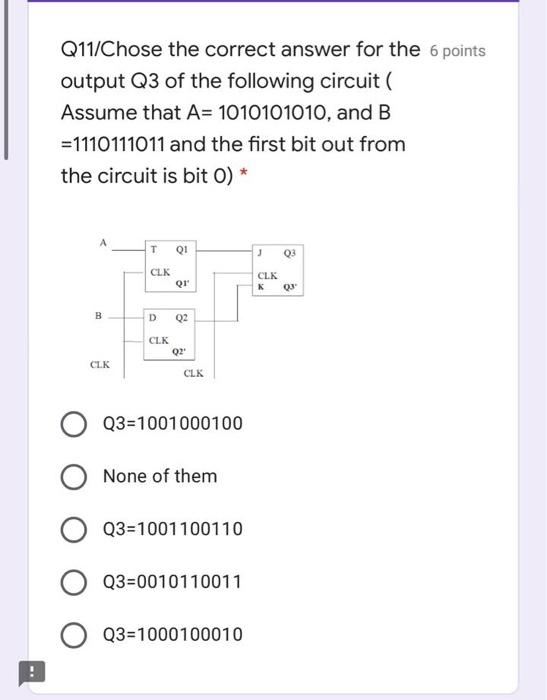 Solved Q13/Assume that the microprocessor 6 points can | Chegg.com