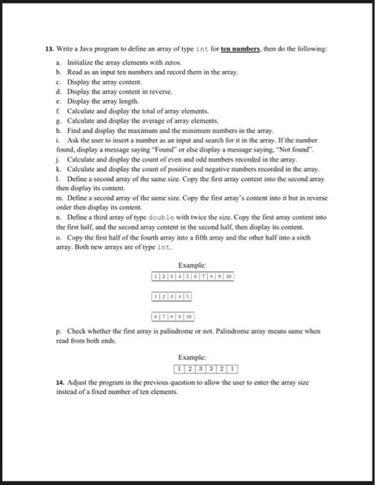 Solved CS120: Lab #09 6.1 Introduction to Arrays 24 - 28 | Chegg.com