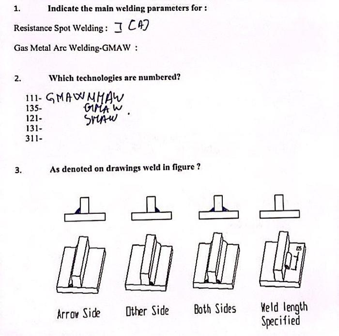 Solved 3. As denoted on drawings weld in figure ? | Chegg.com