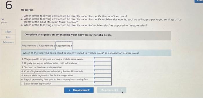 Solved Required: 1. Which of the following costs could be | Chegg.com