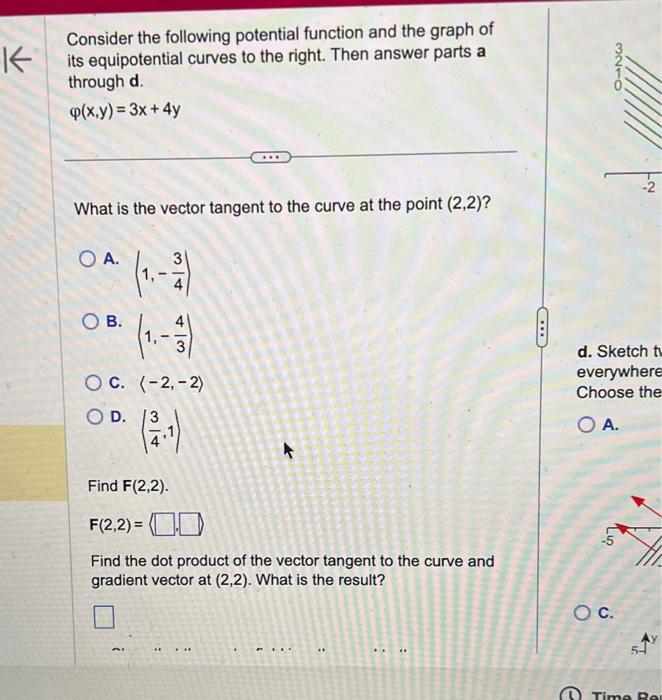 Solved Consider the following potential function and the | Chegg.com