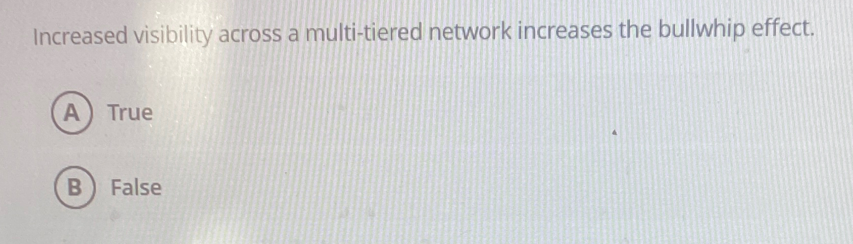 Solved Increased visibility across a multi-tiered network | Chegg.com