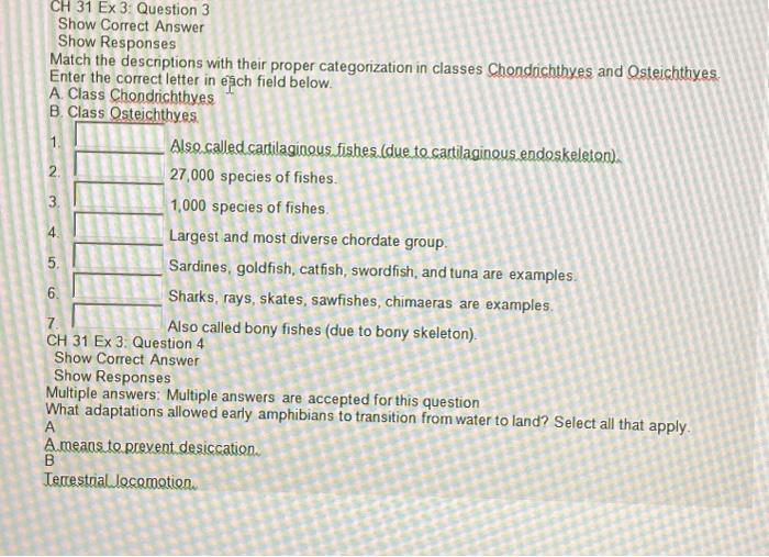 Solved CH 31 Ex 3: Question 3 Show Correct Answer Show | Chegg.com