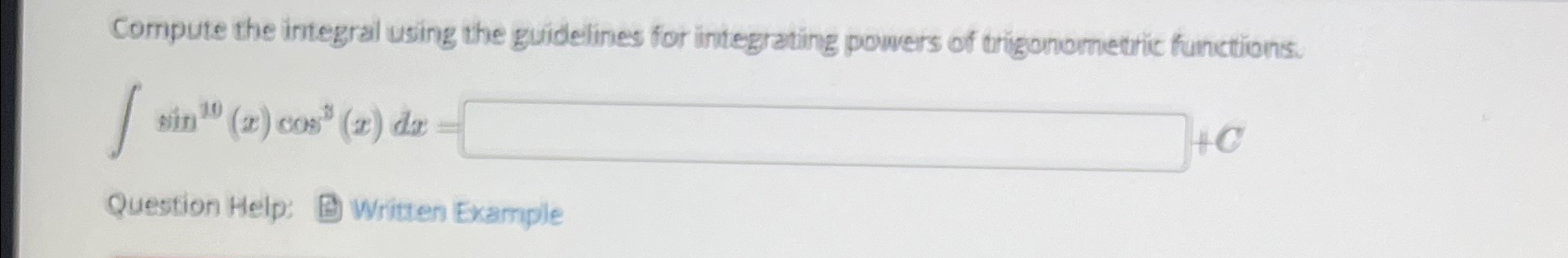 Solved Compute the integral using the guidelines for | Chegg.com