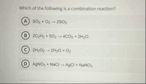 Solved Which of the following is a combination | Chegg.com