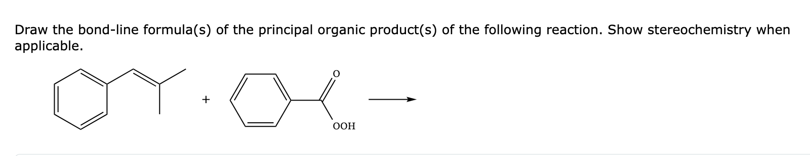 Solved Draw the bond-line formula(s) ﻿of the principal | Chegg.com