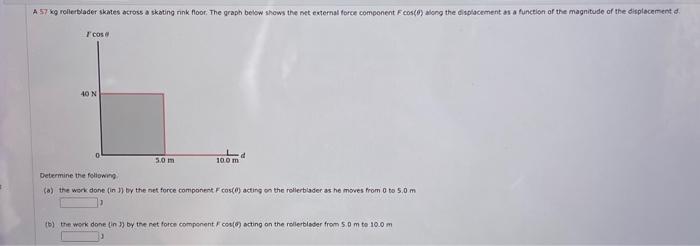 Solved Determine the foliowing (a) the work done ( in n by | Chegg.com