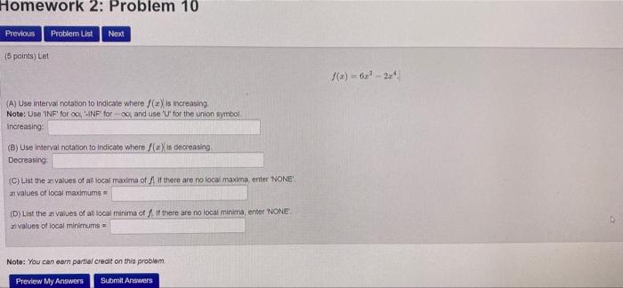 Solved Homework 2: Problem 10 Previous Problem List Next (5 | Chegg.com