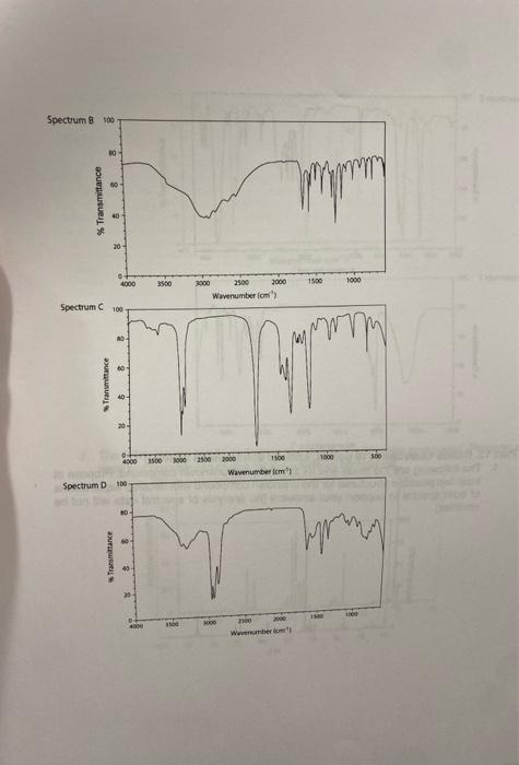 Solved Part 12. Structural Characterization. Match each | Chegg.com