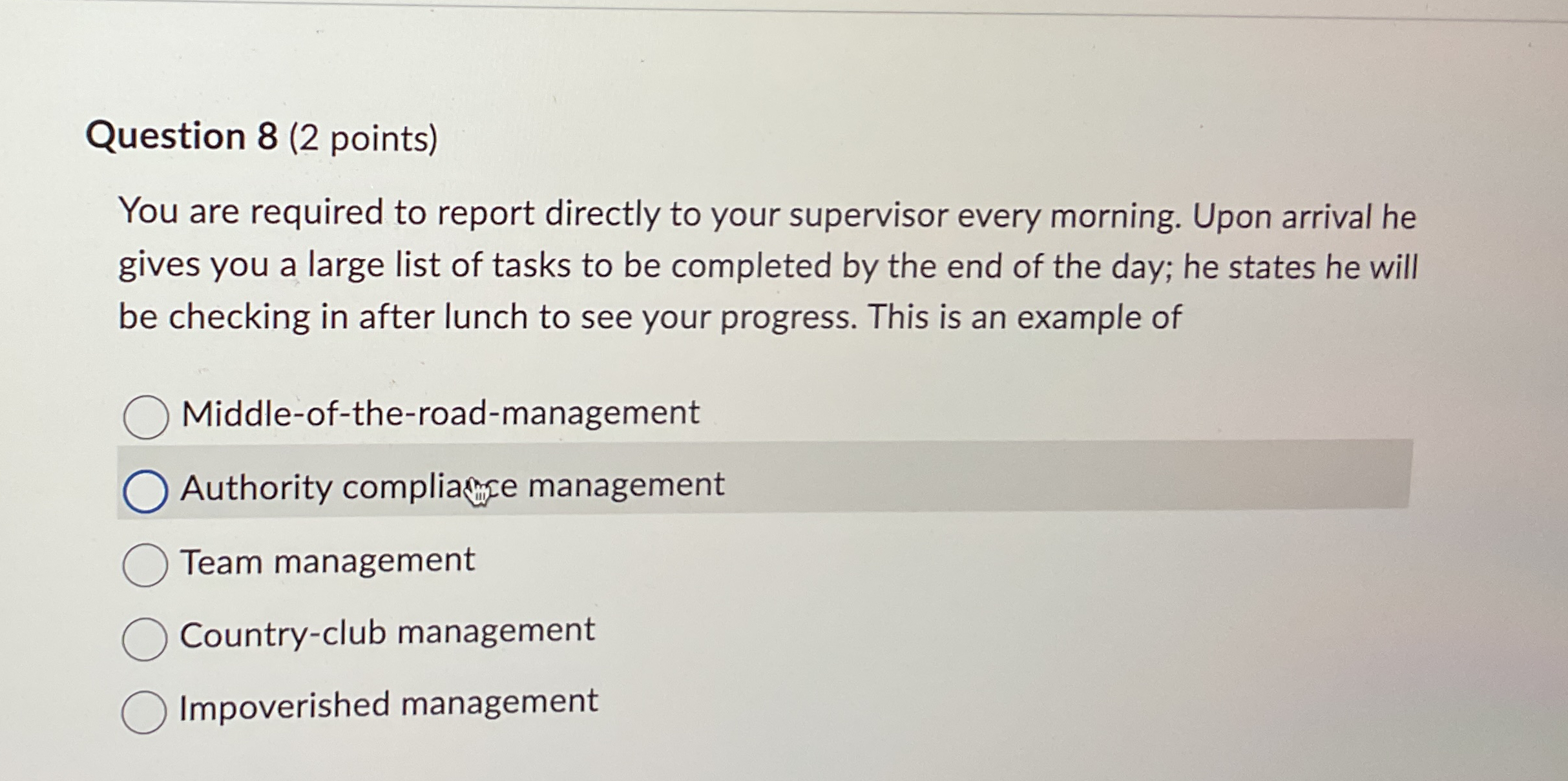 Solved Question 8 (2 ﻿points)You are required to report | Chegg.com