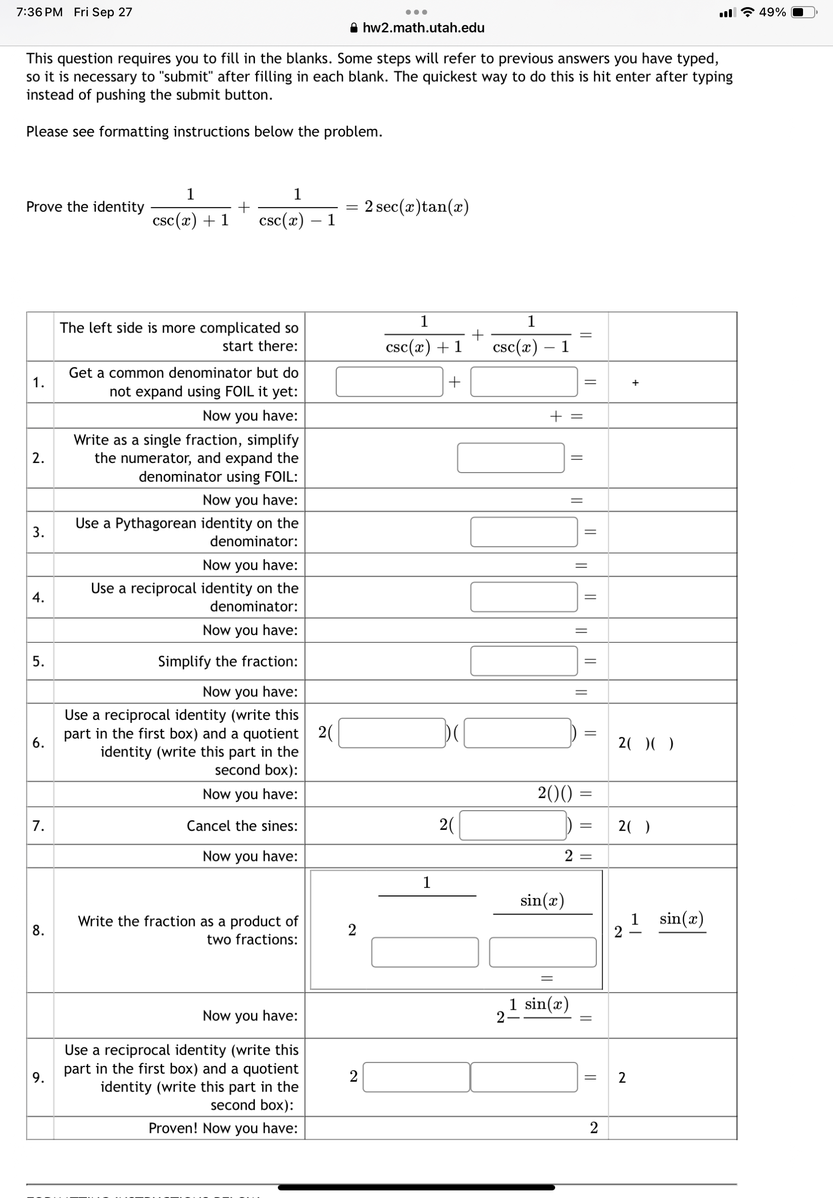 Solved This question requires you to fill in the blanks. | Chegg.com