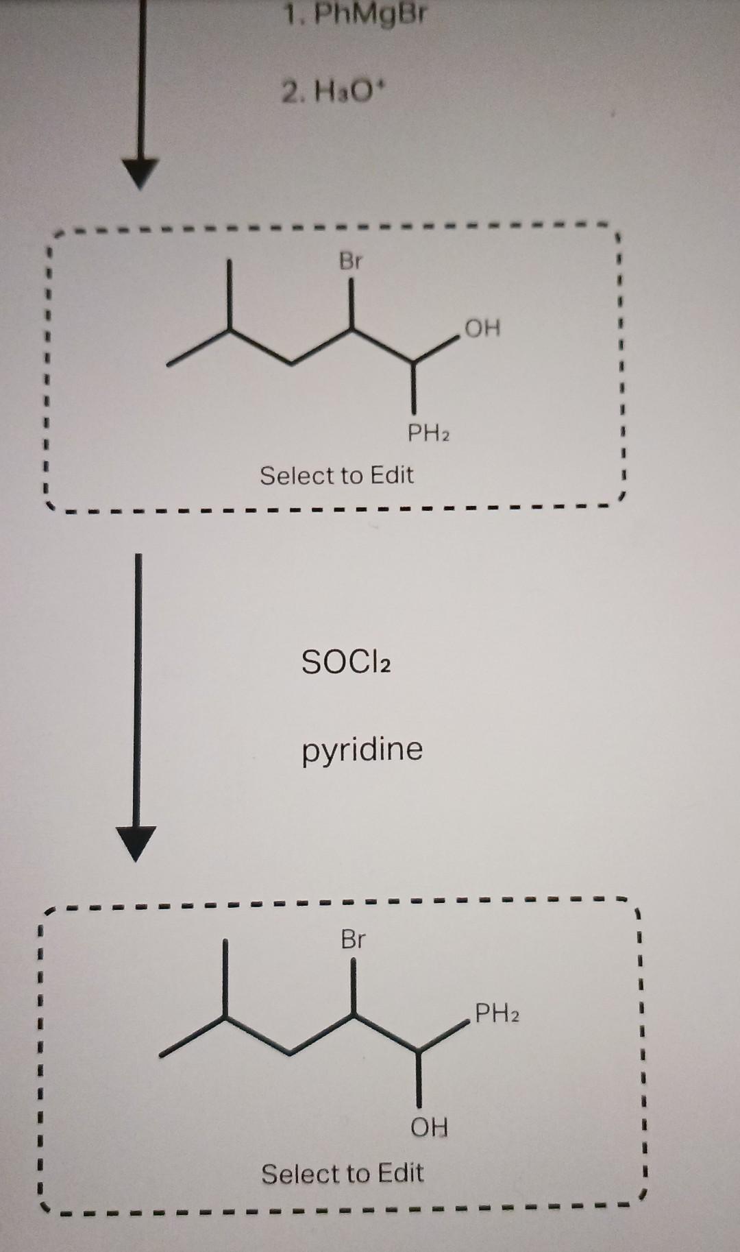 Solved 1. PhMgBr 2. H3O+ Select to Edit1. PhMgBr 2. H3O+ | Chegg.com Solved 1. PhMgBr 2. H3O+ Select to Edit1. PhMgBr 2. H3O+ | Chegg.com