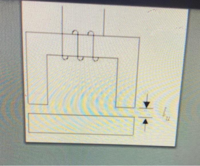 Solved Electromagnet System In The Figl Has Cross Section