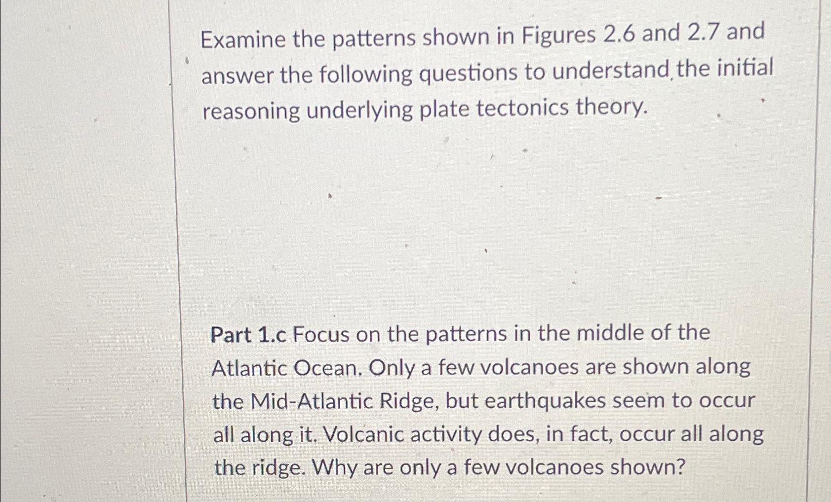 Solved Examine the patterns shown in Figures 2.6 ﻿and 2.7 | Chegg.com