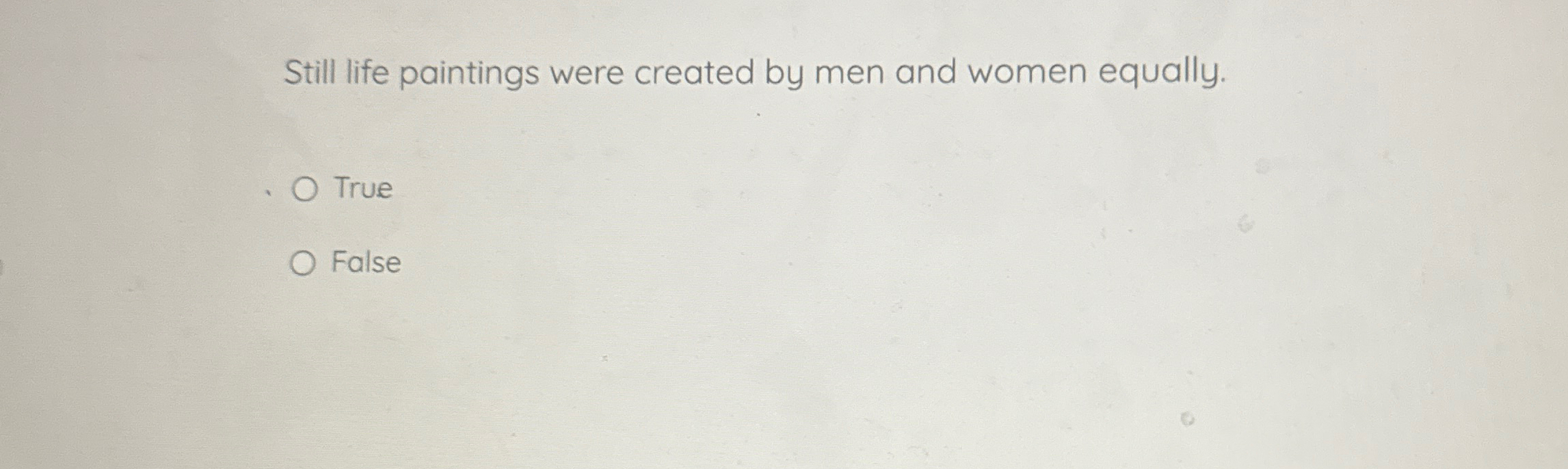 Solved Still life paintings were created by men and women | Chegg.com