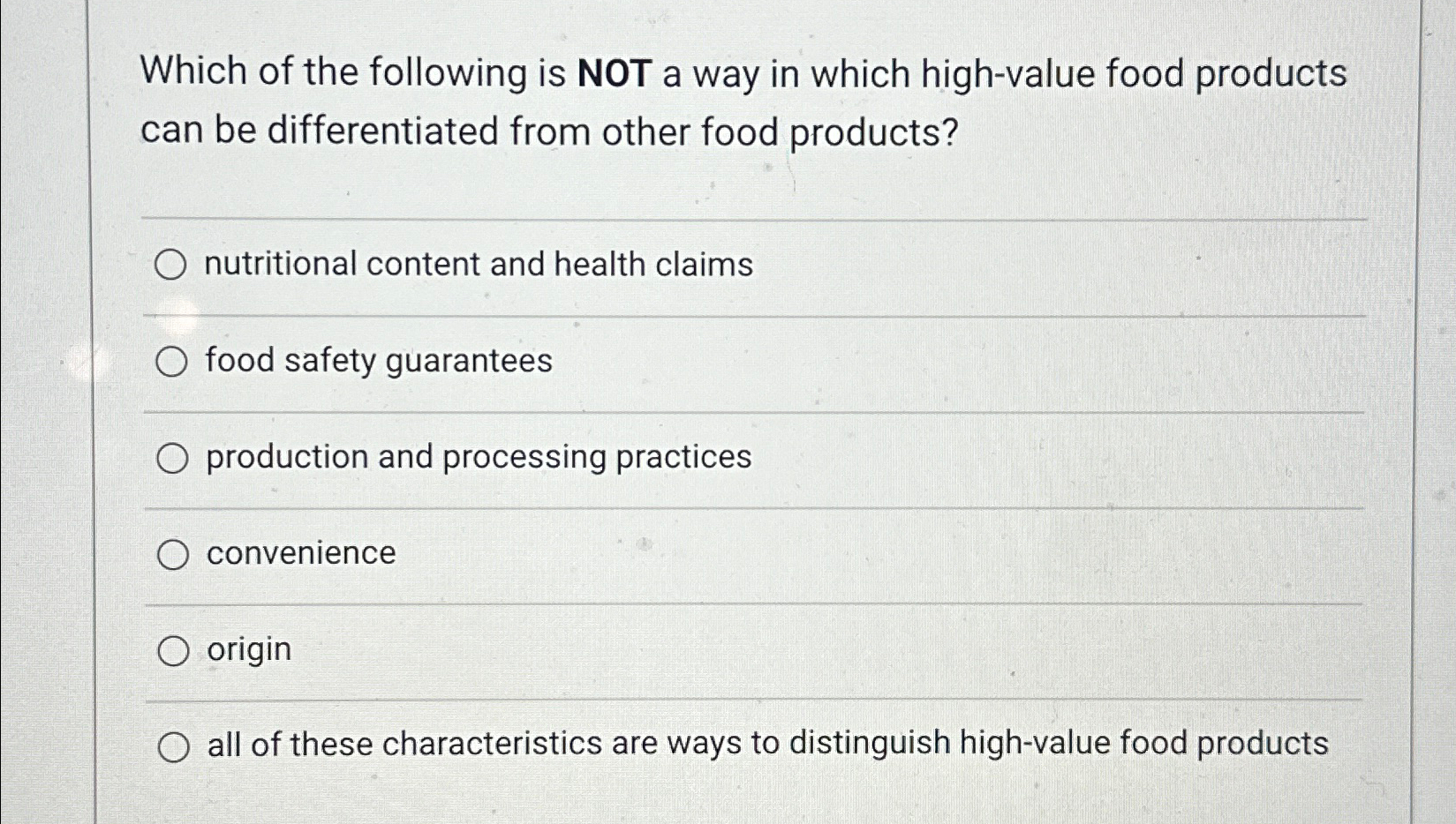 Solved Which of the following is NOT a way in which | Chegg.com