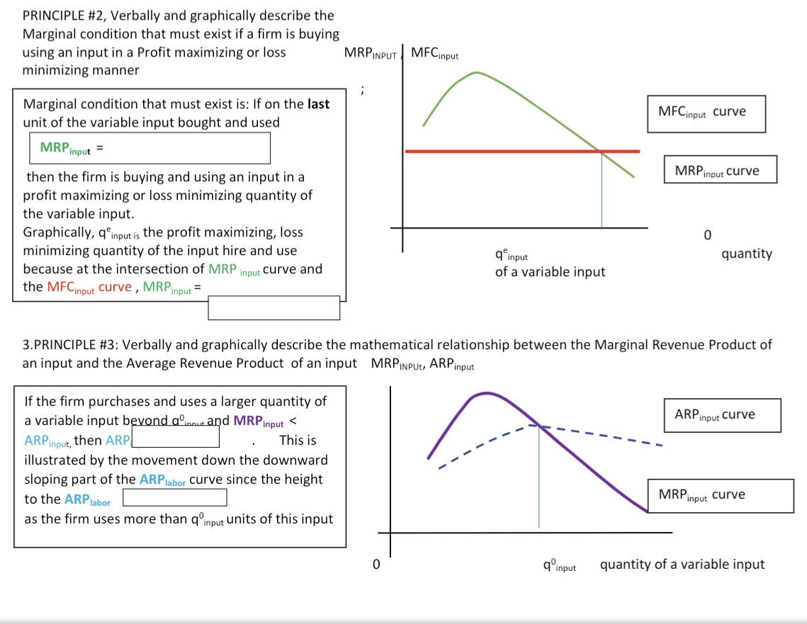 Solved PRINCIPLE \#2, Verbally and graphically describe the | Chegg.com