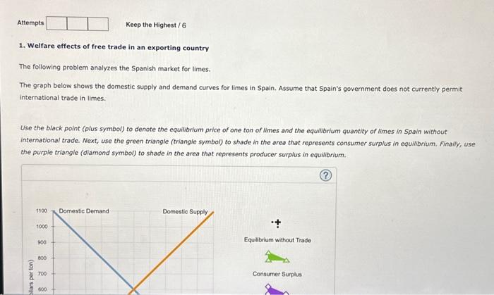 Solved Use the green triangle (triangle symbol) to shade in | Chegg.com