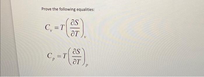 Solved Prove the following equalities: | Chegg.com