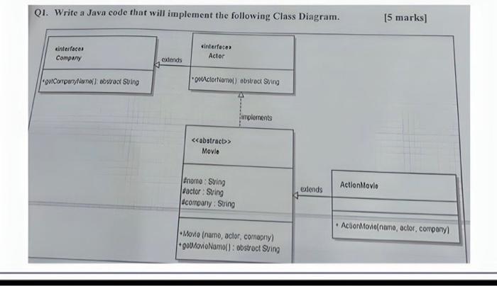 Solved Q1. Write a Java code that will implement the | Chegg.com Solved Q1. Write a Java code that will implement the | Chegg.com