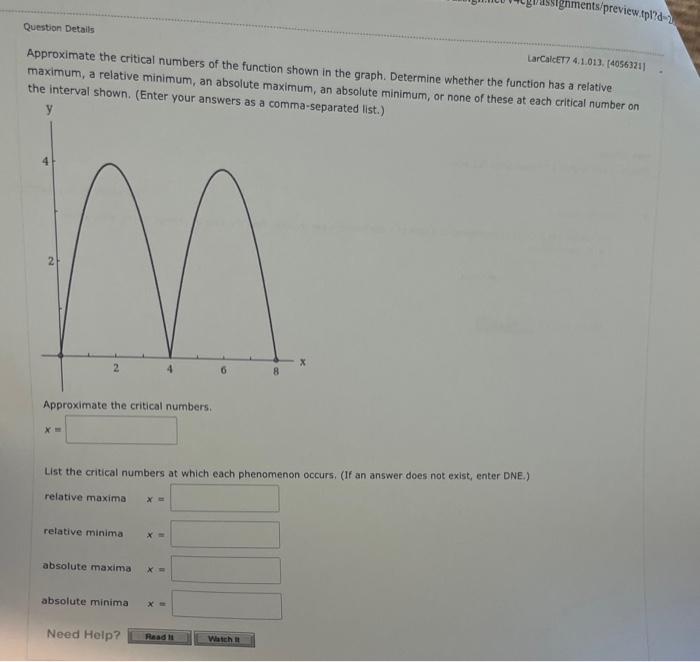 Solved Approximate the critical numbers of the function | Chegg.com