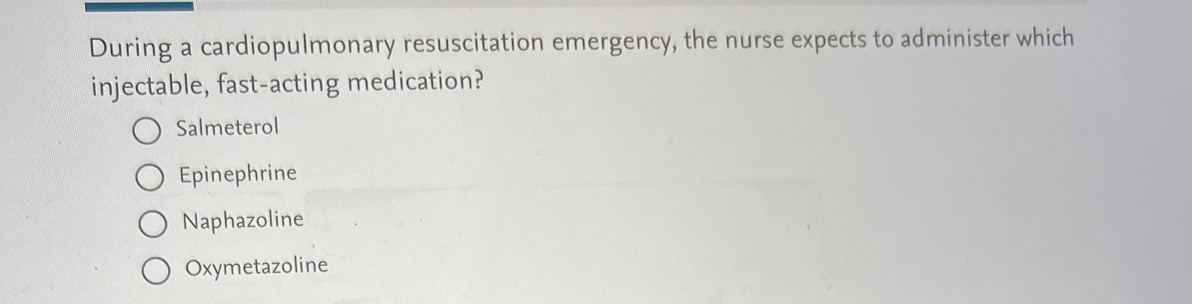 Solved During a cardiopulmonary resuscitation emergency, the | Chegg.com