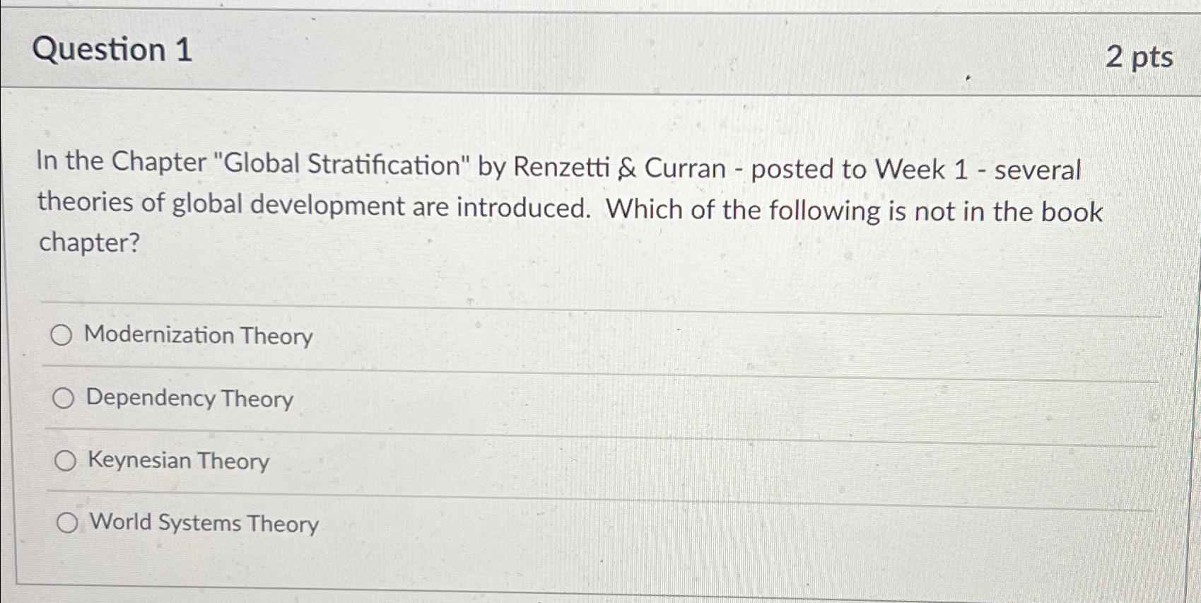 Solved Question 12 ﻿ptsIn the Chapter "Global | Chegg.com