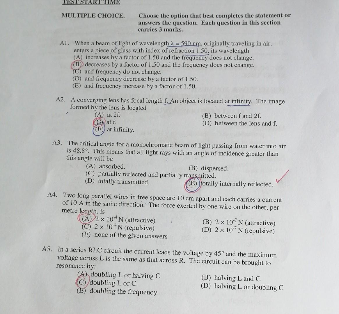 Solved MULTIPLE CHOICE. Choose the option that best | Chegg.com