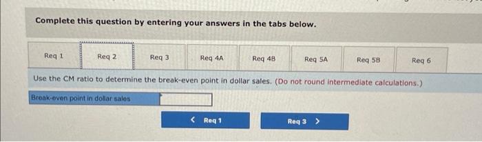Solved Problem 6-23 (Algo) CVP Applications; Contribution | Chegg.com