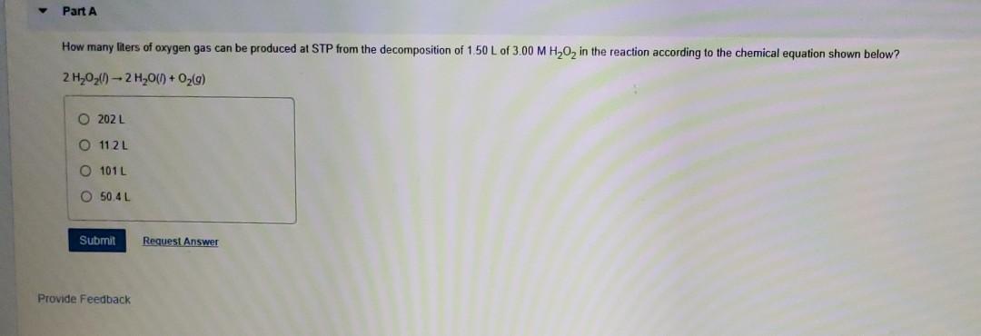 Solved Part A Given the equation C2H6(g) +O2(9) -- CO2(g) + | Chegg.com