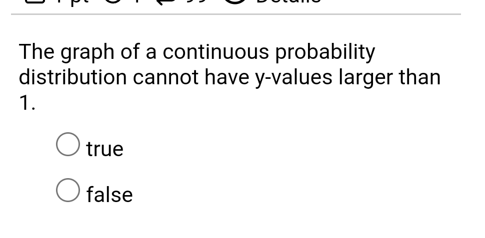 Solved The graph of a continuous probability distribution | Chegg.com