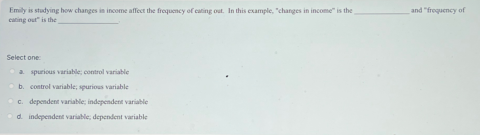 Solved Emily is studying how changes in income affect the | Chegg.com