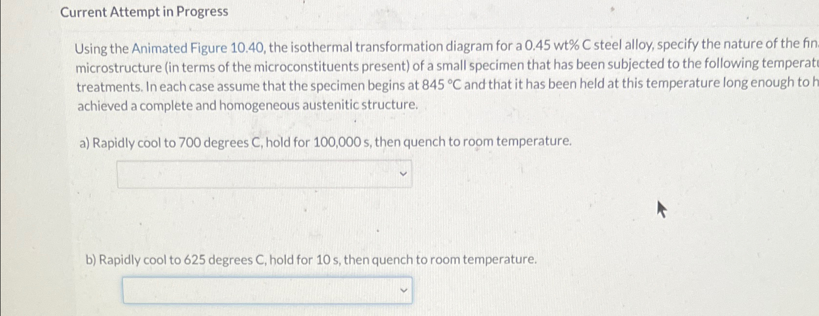 Solved Current Attempt in ProgressUsing the Animated Figure | Chegg.com