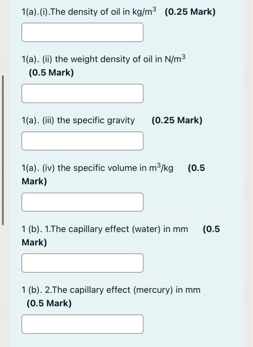 Solved (a). A lubricating oil having the dynamic viscosity | Chegg.com