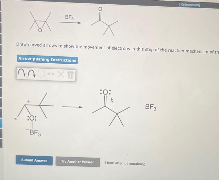 Solved Draw curved arrows to show the movement of electrons | Chegg.com