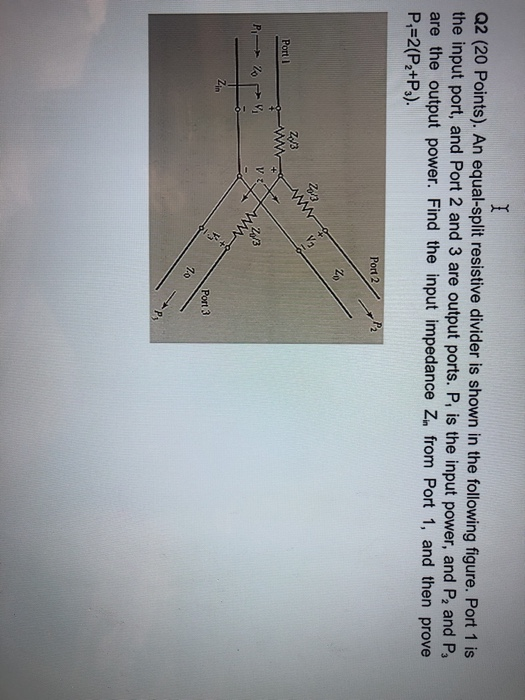 Solved Q3 (20 points). Design an L section matching network | Chegg.com