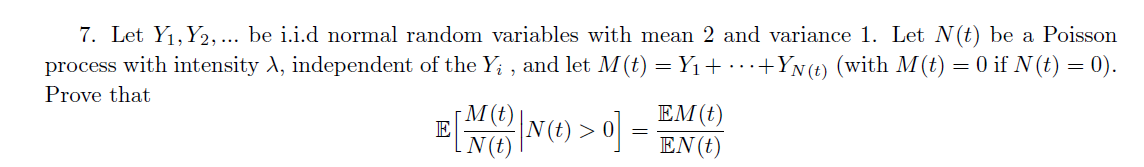 Solved Let Y1,Y2,... be i.i.d ﻿normal random variables with | Chegg.com