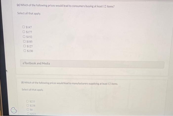 Solved One of the tables below represents a supply curve; | Chegg.com