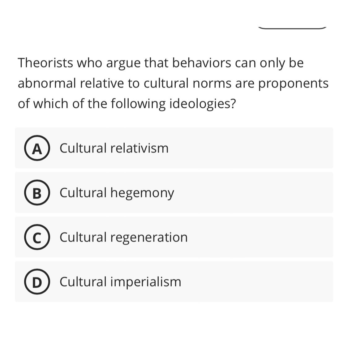 Solved Theorists who argue that behaviors can only be | Chegg.com