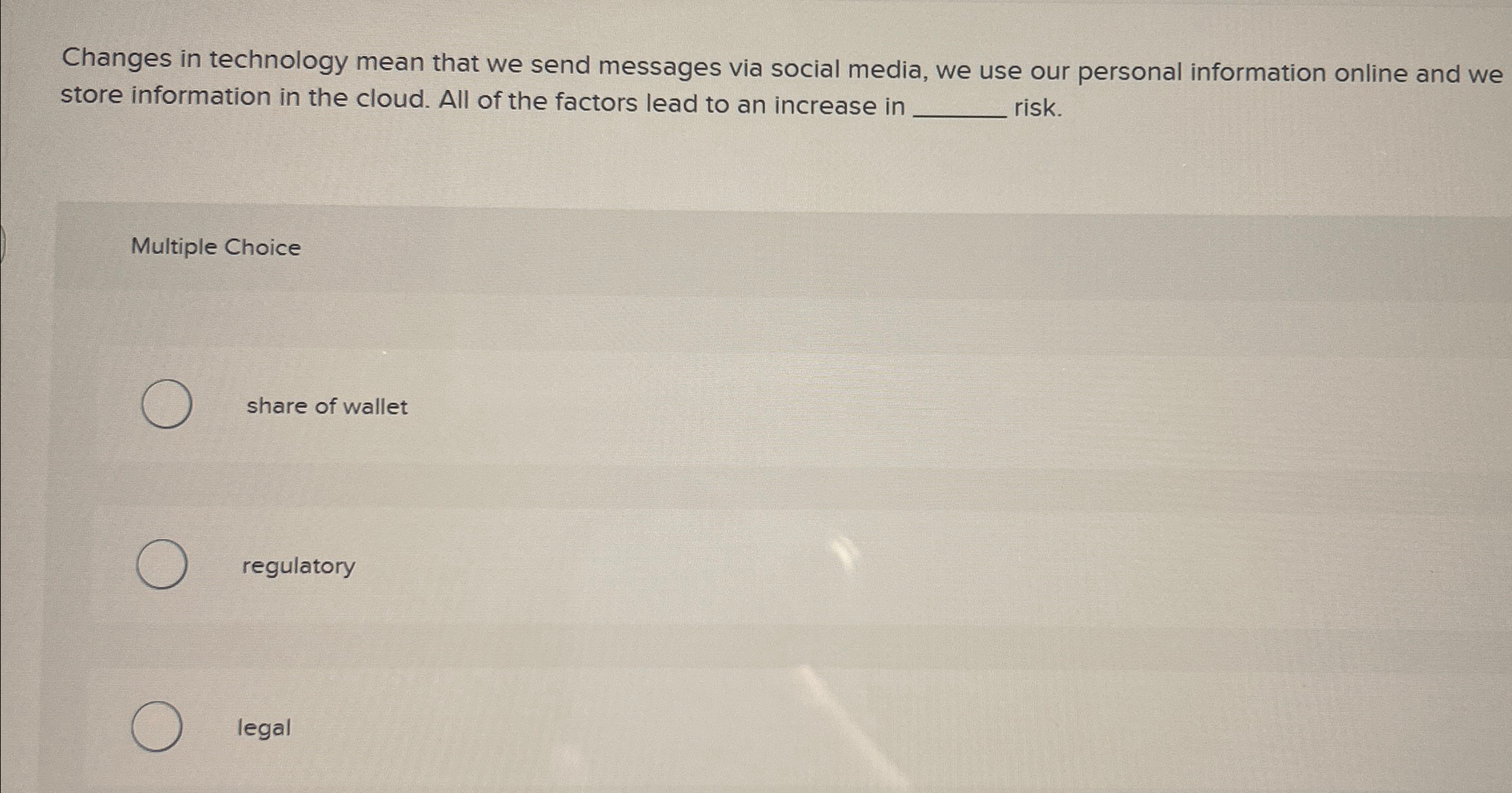 Solved Changes in technology mean that we send messages via | Chegg.com