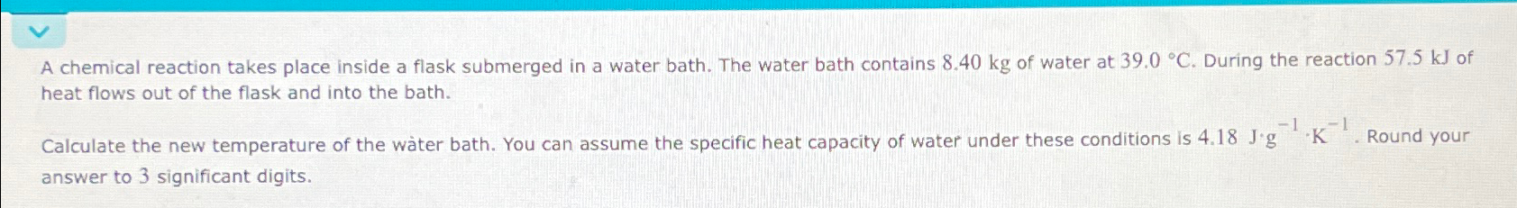 Solved A chemical reaction takes place inside a flask | Chegg.com