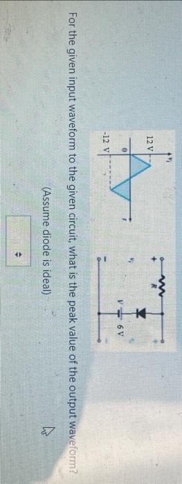 Solved What is the current through the diode?Pure Signal (no | Chegg.com